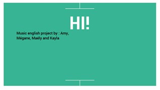 projet anglais at emaze Presentation