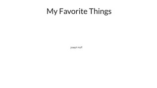 My Favorite Music Artists at emaze Presentation