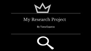 Research Project at emaze Presentation