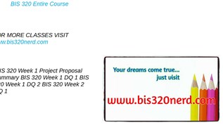 BIS 320 NERD Education on your terms bis320nerd.com at emaze Presentation