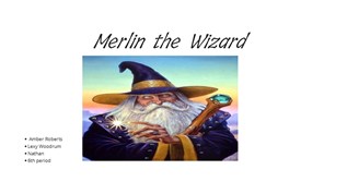 Merlin the Wizard at emaze Presentation