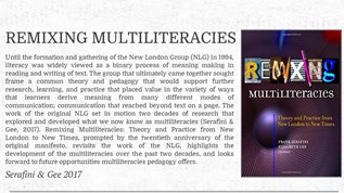 Remixing Multiliteracies at emaze Presentation