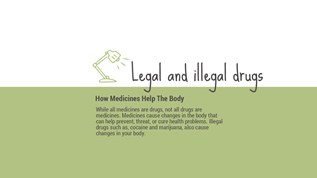 Legal and illegal drugs at emaze Presentation