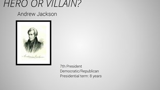 Andrew Jackson at emaze Presentation