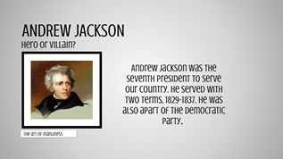 Andrew jackson at emaze Presentation