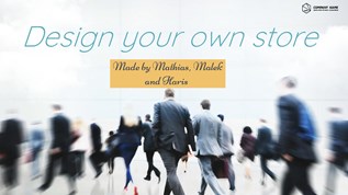 Design your own store at emaze Presentation
