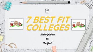 7 BEST FIT COLLEGES at emaze Presentation