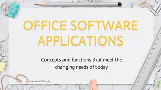 OFFICE SOFTWARE APPLICATIONS at emaze Presentation