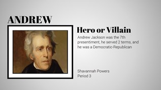 Andrew Jackson at emaze Presentation