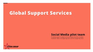 Global Support at emaze Presentation