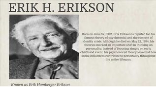 Erik Erikson at emaze Presentation