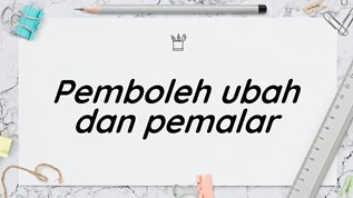 Pemboleh ubah dan pemalar at emaze Presentation