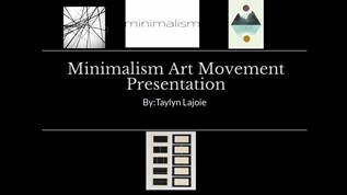 Minimalism Art Movement Presentation at emaze Presentation