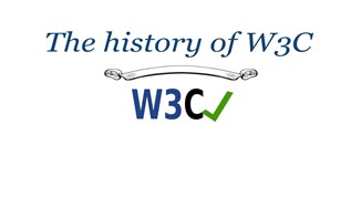 The history of W3C at emaze Presentation