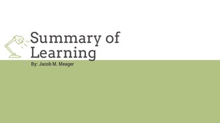 Summary of Learning at emaze Presentation