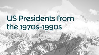 US Presidents from the 1970s-1990s at emaze Presentation