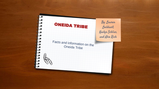 Oneida Tribe at emaze Presentation