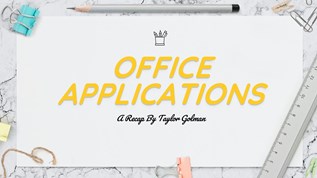 OFFICE APPLICATIONS at emaze Presentation