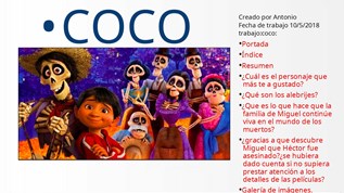 Coco at emaze Presentation