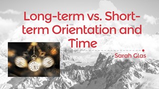 Long-term vs. Short-term Orientation and Time at emaze Presentation