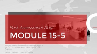 Module 15-5: Post-Assessment at emaze Presentation