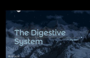 The Digestive System at emaze Presentation
