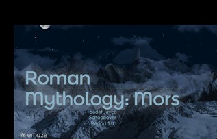 Roman Mythology: Mors at emaze Presentation