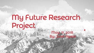 My Future Research Project at emaze Presentation
