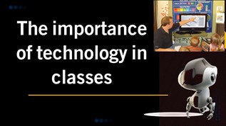 -The importance of technology in classe at emaze Presentation