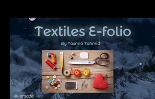 Textiles E-folio at emaze Presentation