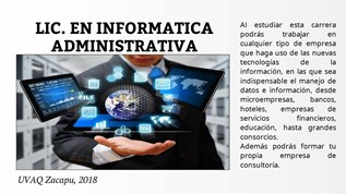 Lic. en informatica administrativa at emaze Presentation