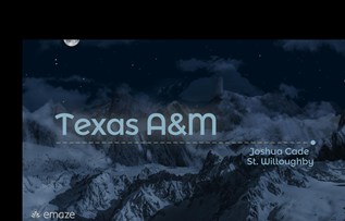 Texas A&M at emaze Presentation