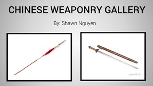 Chinese WEAPONRY at emaze Presentation