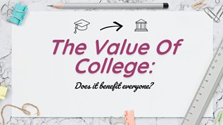The Value Of College at emaze Presentation