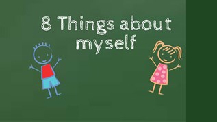 8 Things about myself at emaze Presentation