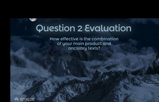Question 2 Evaluation at emaze Presentation