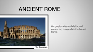 Ancient Rome Project at emaze Presentation