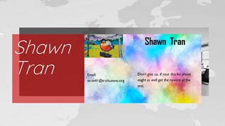 Shawn Tran at emaze Presentation