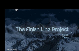 The Finish Line Project at emaze Presentation