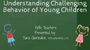 Understanding Challenging Behavior of Young Children at emaze Presentation
