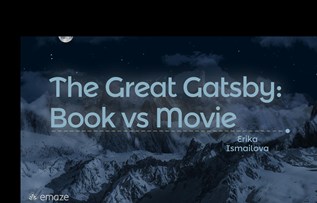 The Great Gatsby:Book vs Movie at emaze Presentation