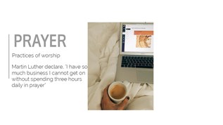 Prayer at emaze Presentation