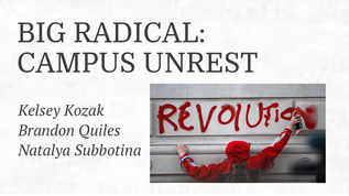 Bid Radical: Campus Unrest at emaze Presentation