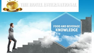 FOOD AND BEVERAGE KNOWLEDGE at emaze Presentation