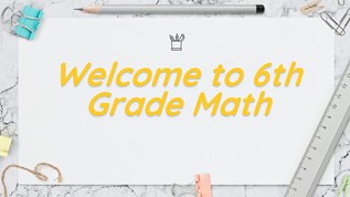 Welcome to 6th Grade Math at emaze Presentation