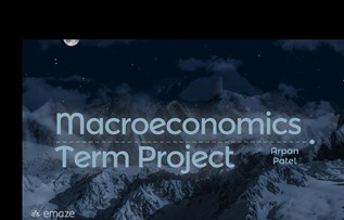 Macroeconomics Term Project at emaze Presentation
