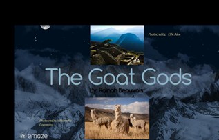 The goat gods at emaze Presentation
