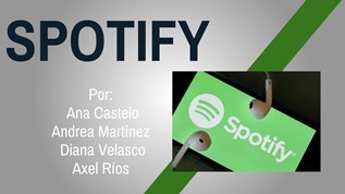 SPOTIFY at emaze Presentation