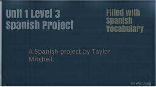 Unit 1 Level 3 Spanish Project at emaze Presentation