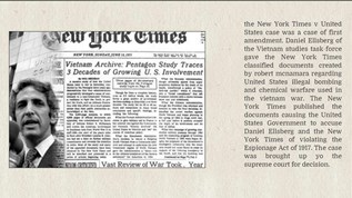 the New York Times v United States sjs at emaze Presentation
